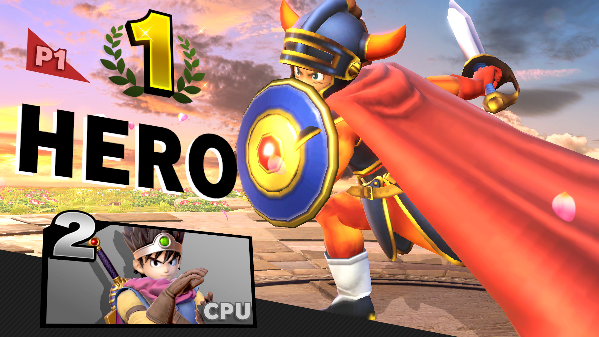 Dragon Warrior Hero I (Descendent of Erdrick) Mod for Super Smash Bros ...