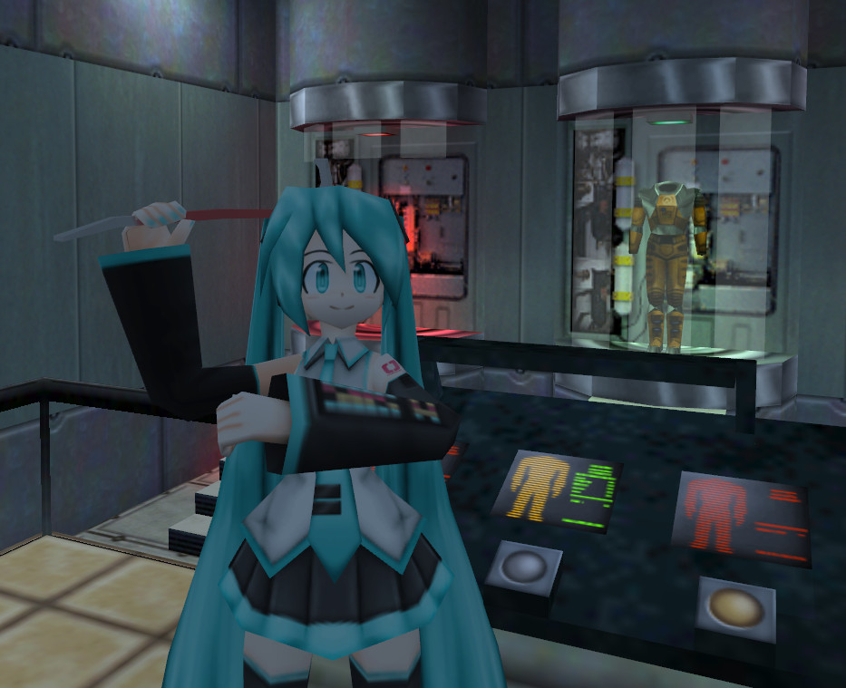 Hatsune Miku Mod for Half-Life | HL Mods