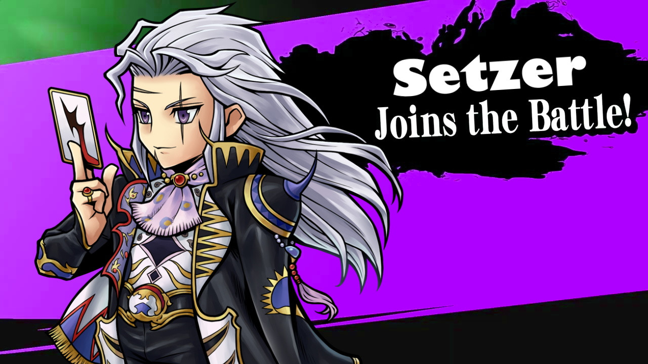 Setzer (FFVI) over Joker Mod for Super Smash Bros. Ultimate | SSBU Mods