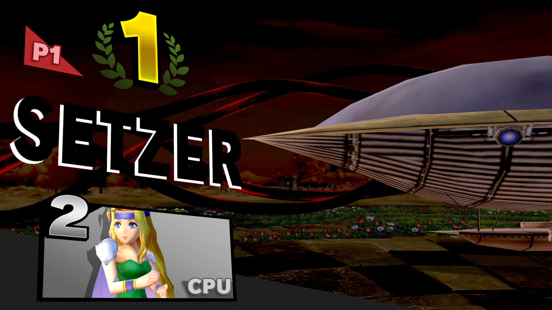 Setzer (FFVI) over Joker Mod for Super Smash Bros. Ultimate | SSBU Mods