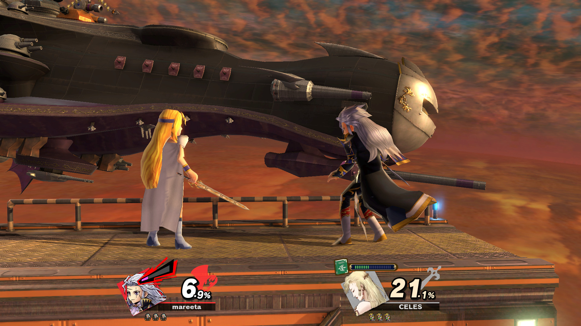 Setzer (FFVI) over Joker Mod for Super Smash Bros. Ultimate | SSBU Mods