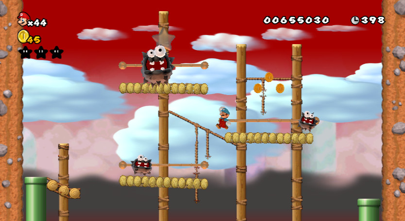 NSMBW Superstar Mode Mod for New Super Mario Bros. Wii | NSMBW Mods