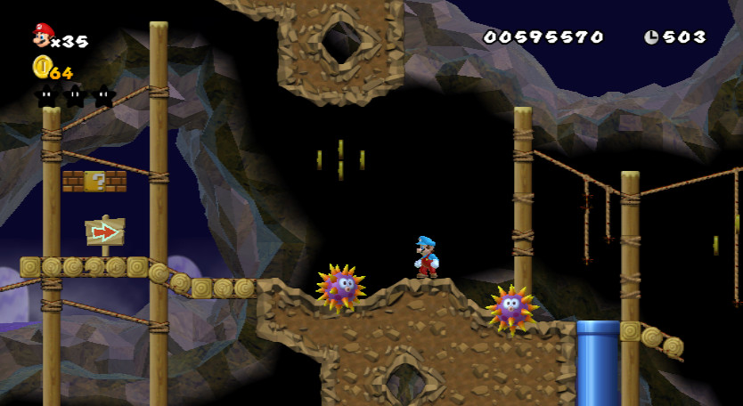 NSMBW Superstar Mode Mod for New Super Mario Bros. Wii | NSMBW Mods