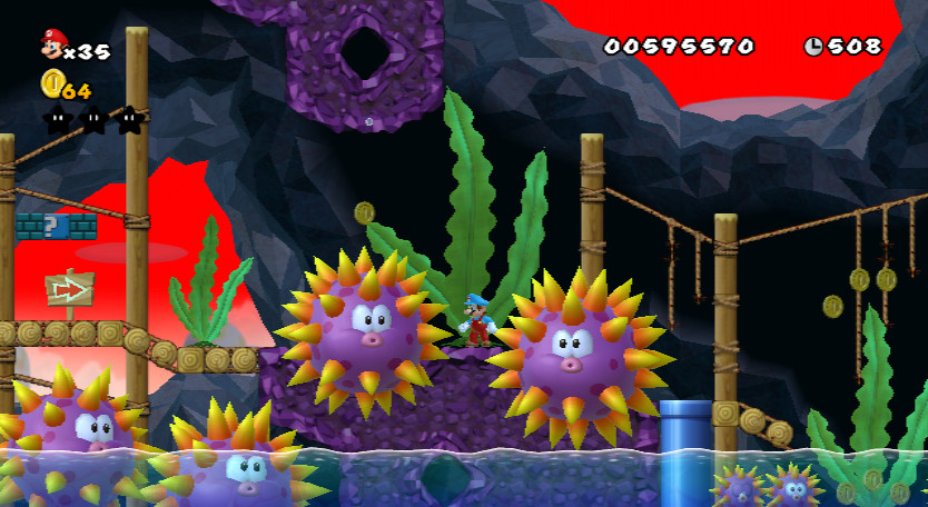 NSMBW Superstar Mode Mod for New Super Mario Bros. Wii | NSMBW Mods