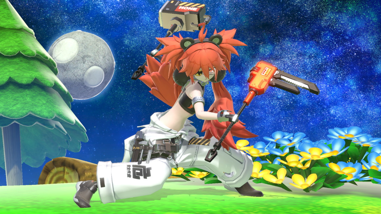 Koleda over Young Link Mod for Super Smash Bros. Ultimate | SSBU Mods