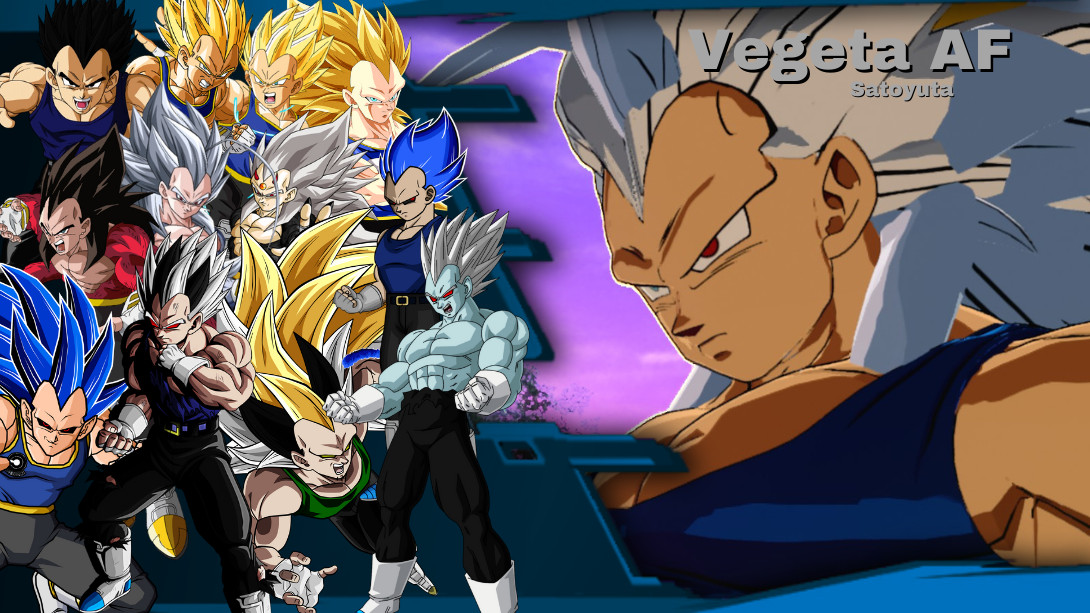 [New Characters] Vegeta AF - ALL FORM'S Mod for Dragon Ball: Sparking ...