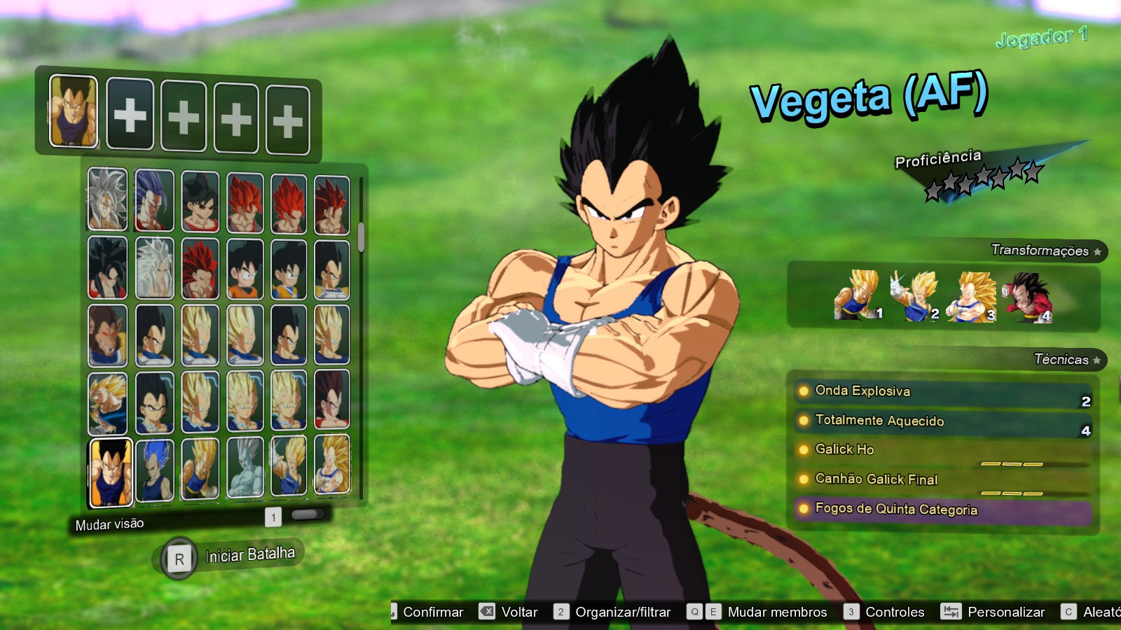 [New Characters] Vegeta AF - ALL FORM'S Mod for Dragon Ball: Sparking ...