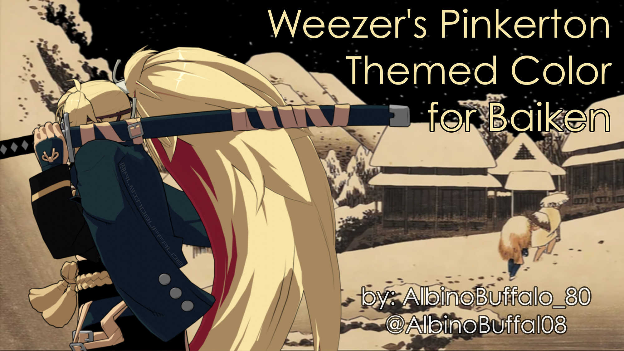 Weezer's Pinkerton Themed Color for Baiken Mod for GUILTY GEAR -STRIVE ...