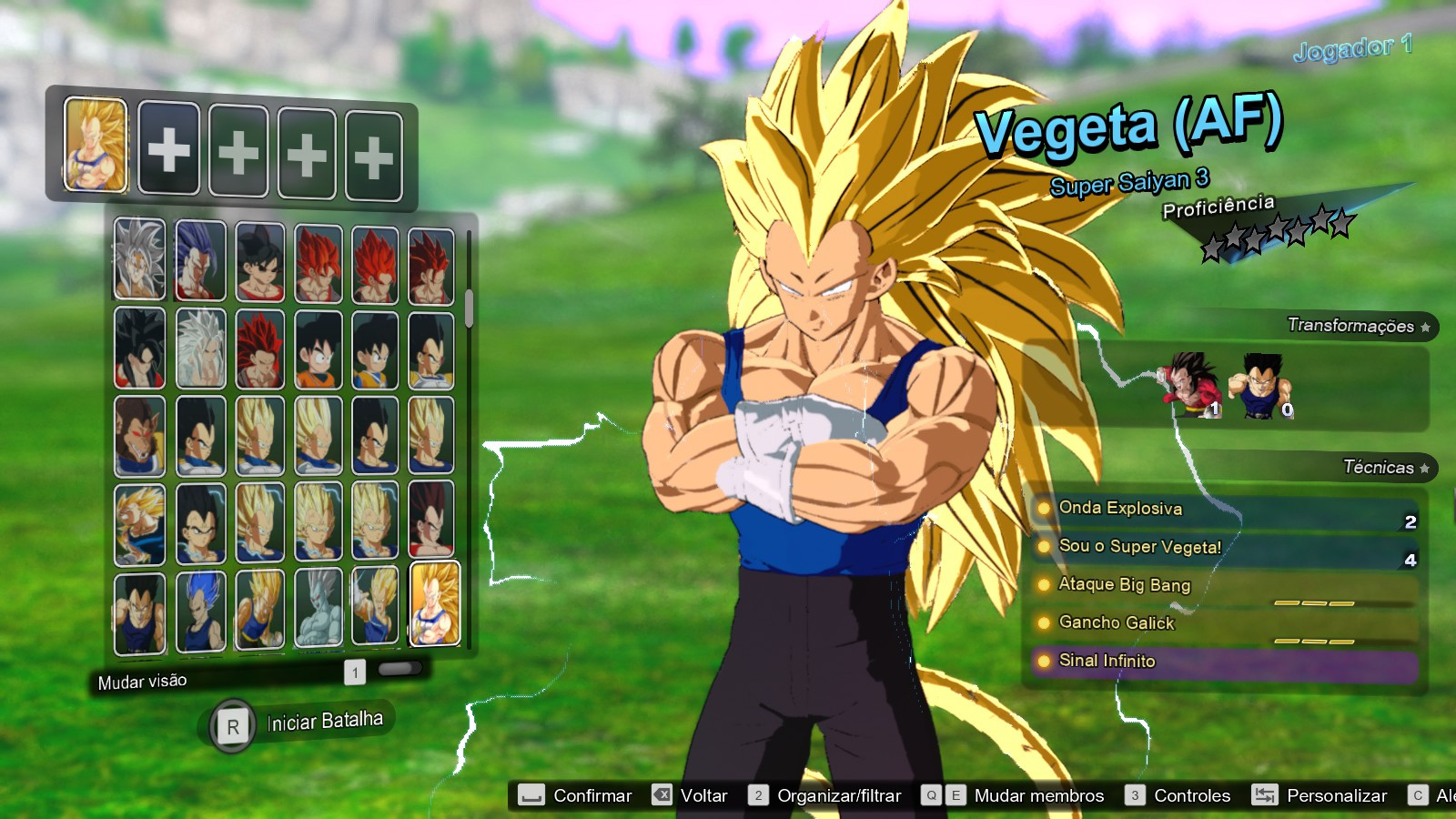 [New Characters] Vegeta AF - ALL FORM'S Mod for Dragon Ball: Sparking ...