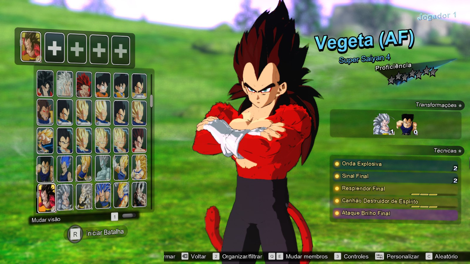 [New Characters] Vegeta AF - ALL FORM'S Mod for Dragon Ball: Sparking ...