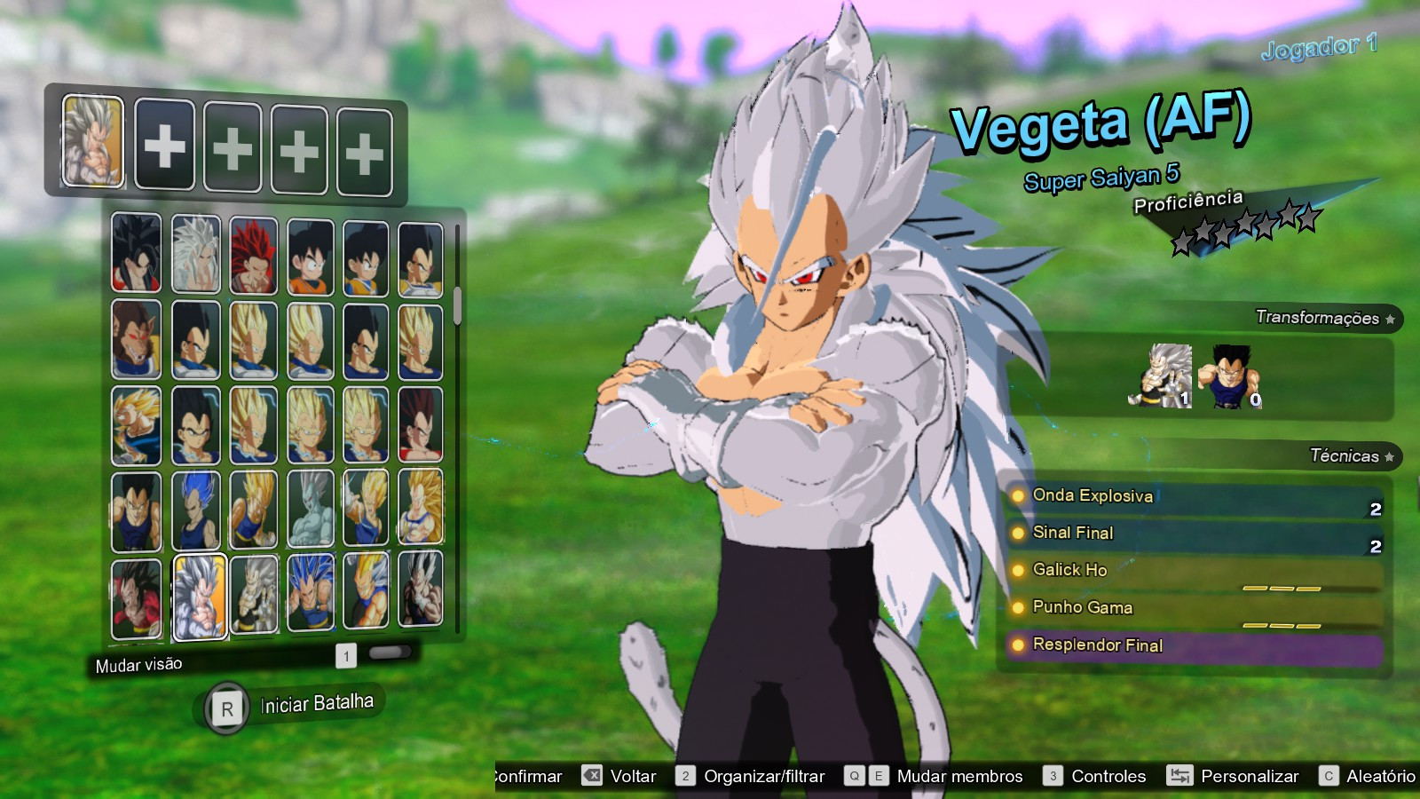 [New Characters] Vegeta AF - ALL FORM'S Mod for Dragon Ball: Sparking ...