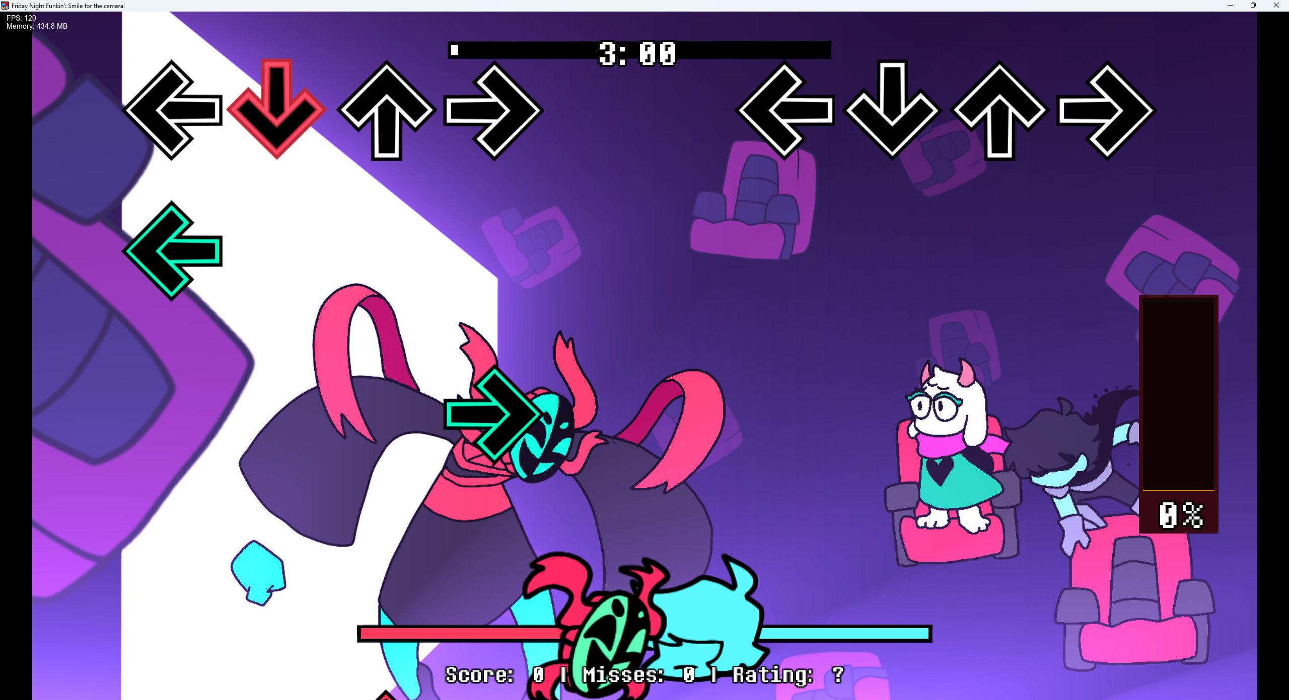 Colored Notitg Notes for Seek's Cool Deltarune Mod Mod for Friday Night ...