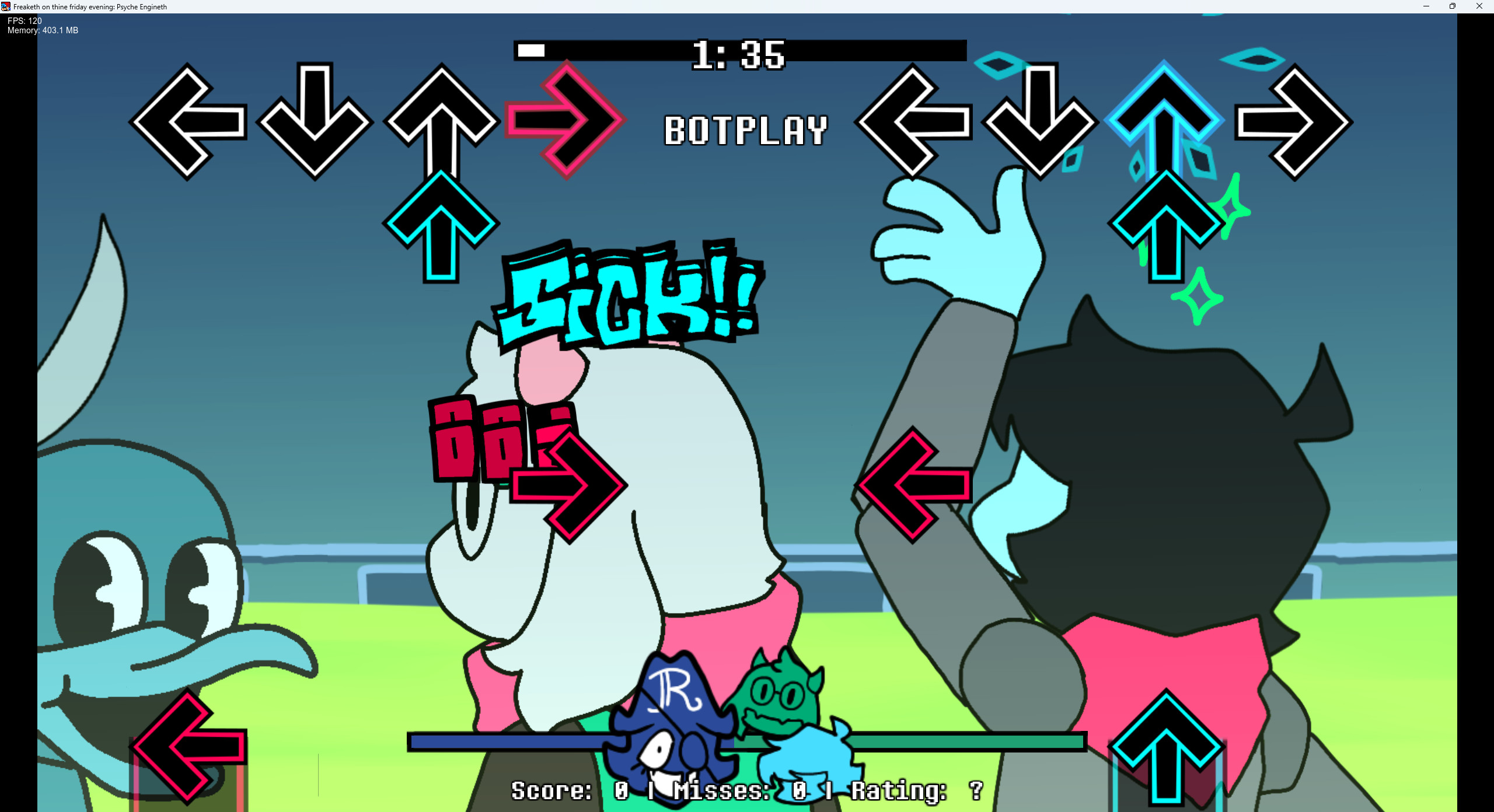 Colored Notitg Notes for Seek's Cool Deltarune Mod Mod for Friday Night ...