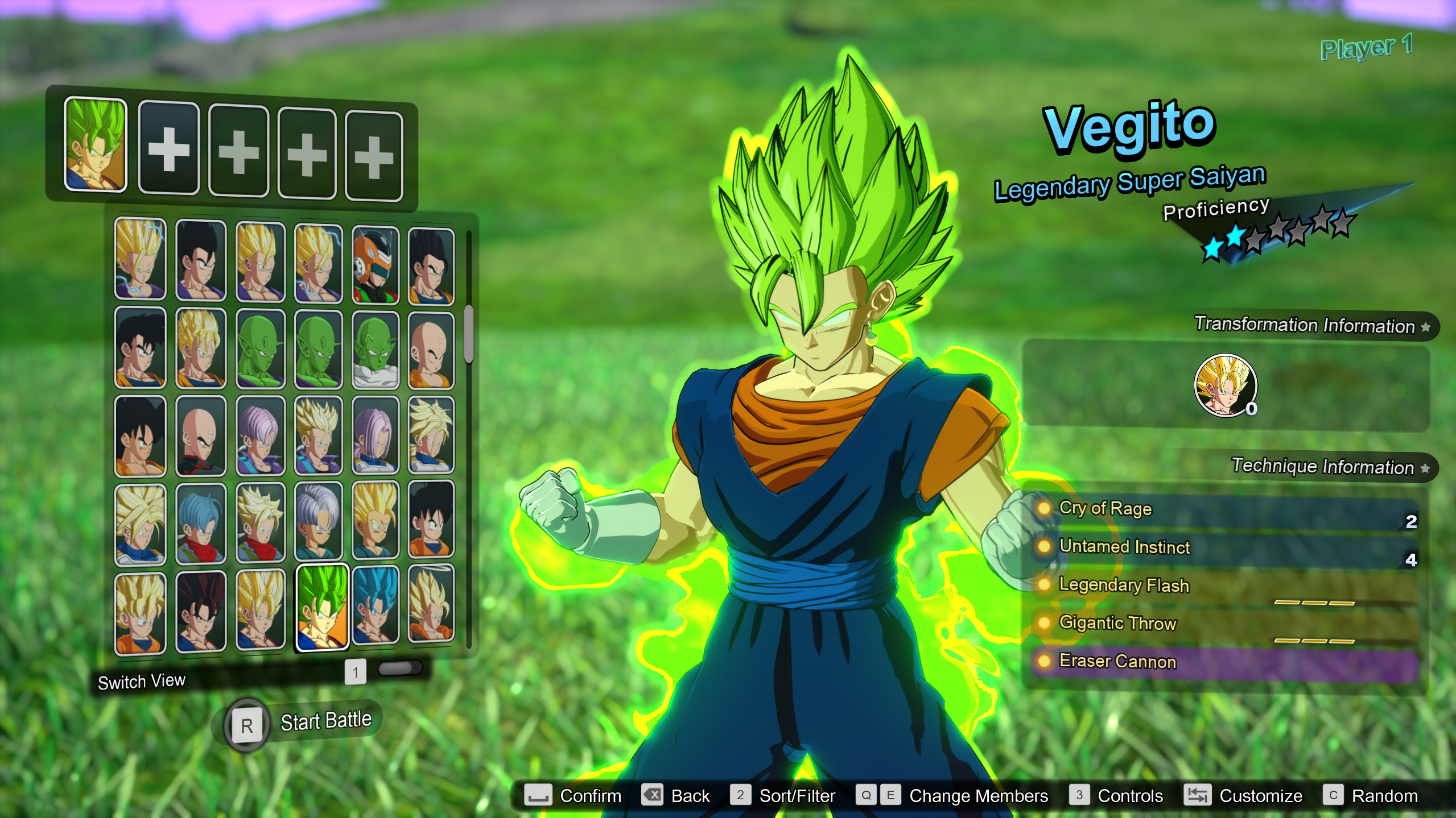 Vegito, Legendary Super Saiyan (NEW SLOT) Mod for Dragon Ball: Sparking ...