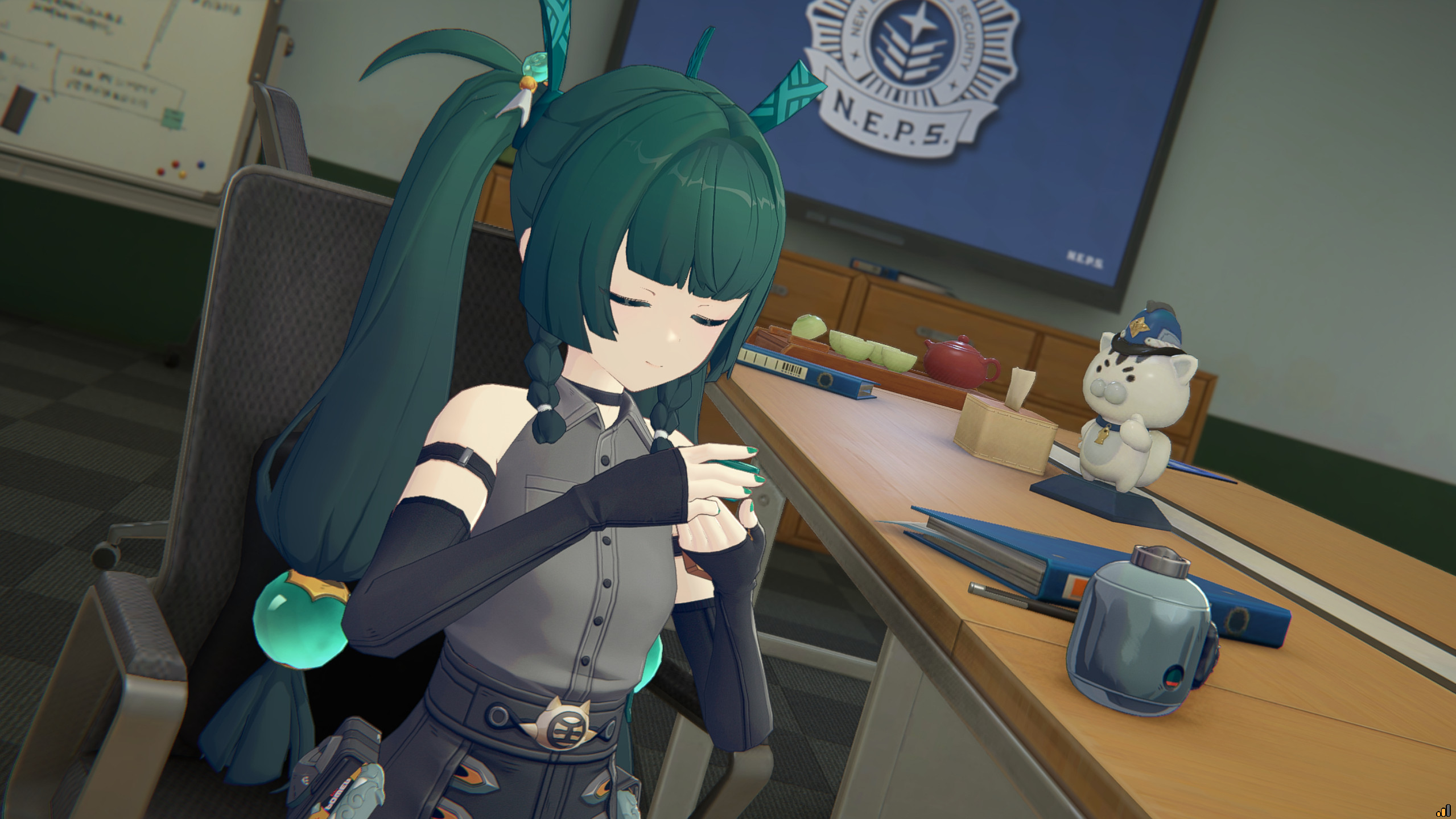 Qingyi with Ju Fu's clothes Mod for Zenless Zone Zero | ZZZ Mods