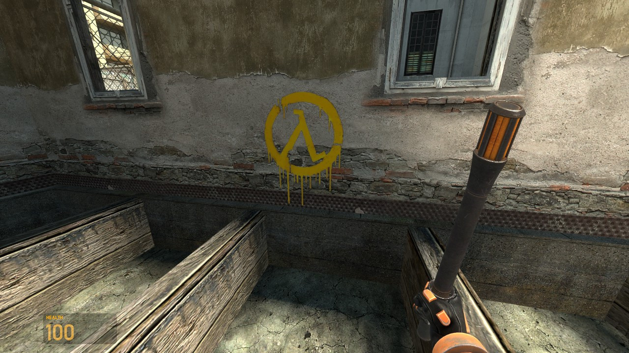 Lambda graffiti "remake" Mod for Half-Life 2 | HL2 Mods