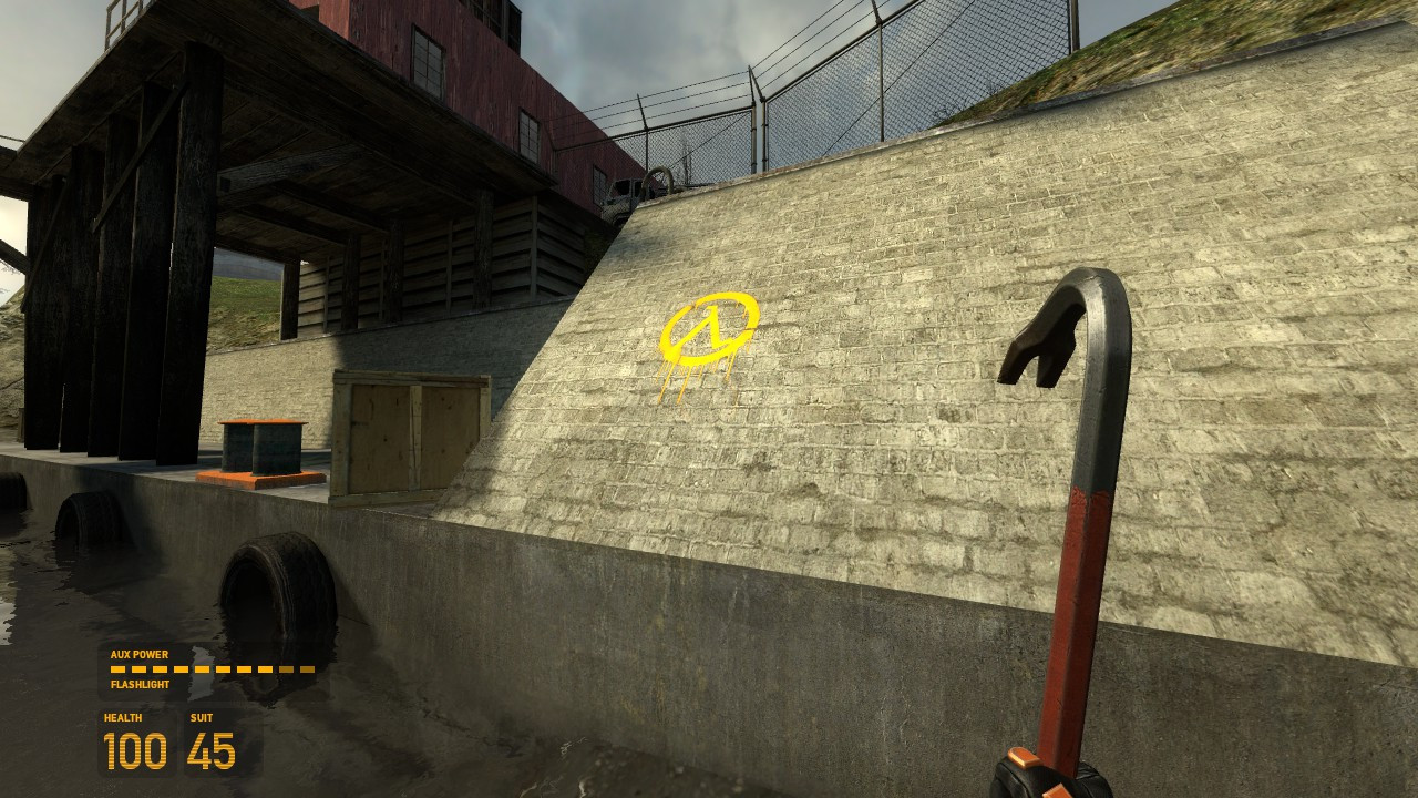 Lambda graffiti "remake" Mod for Half-Life 2 | HL2 Mods