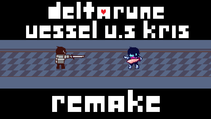 Deltarune Vessel vs Kris Mod for Kristal | Kristal Mods