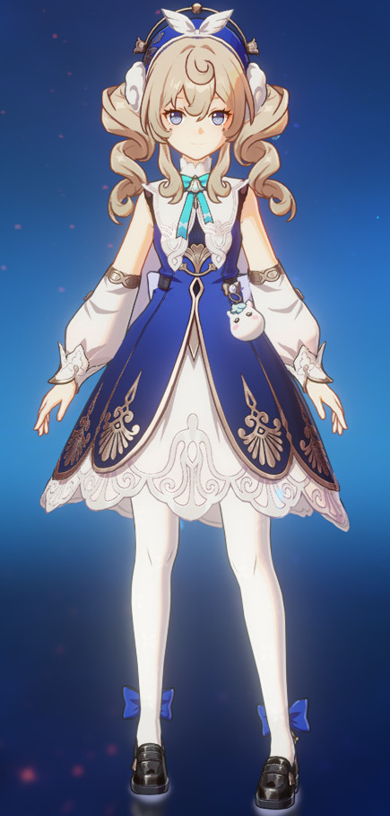 Hyacine over Barbara - recolor Mod for Genshin Impact | GI Mods