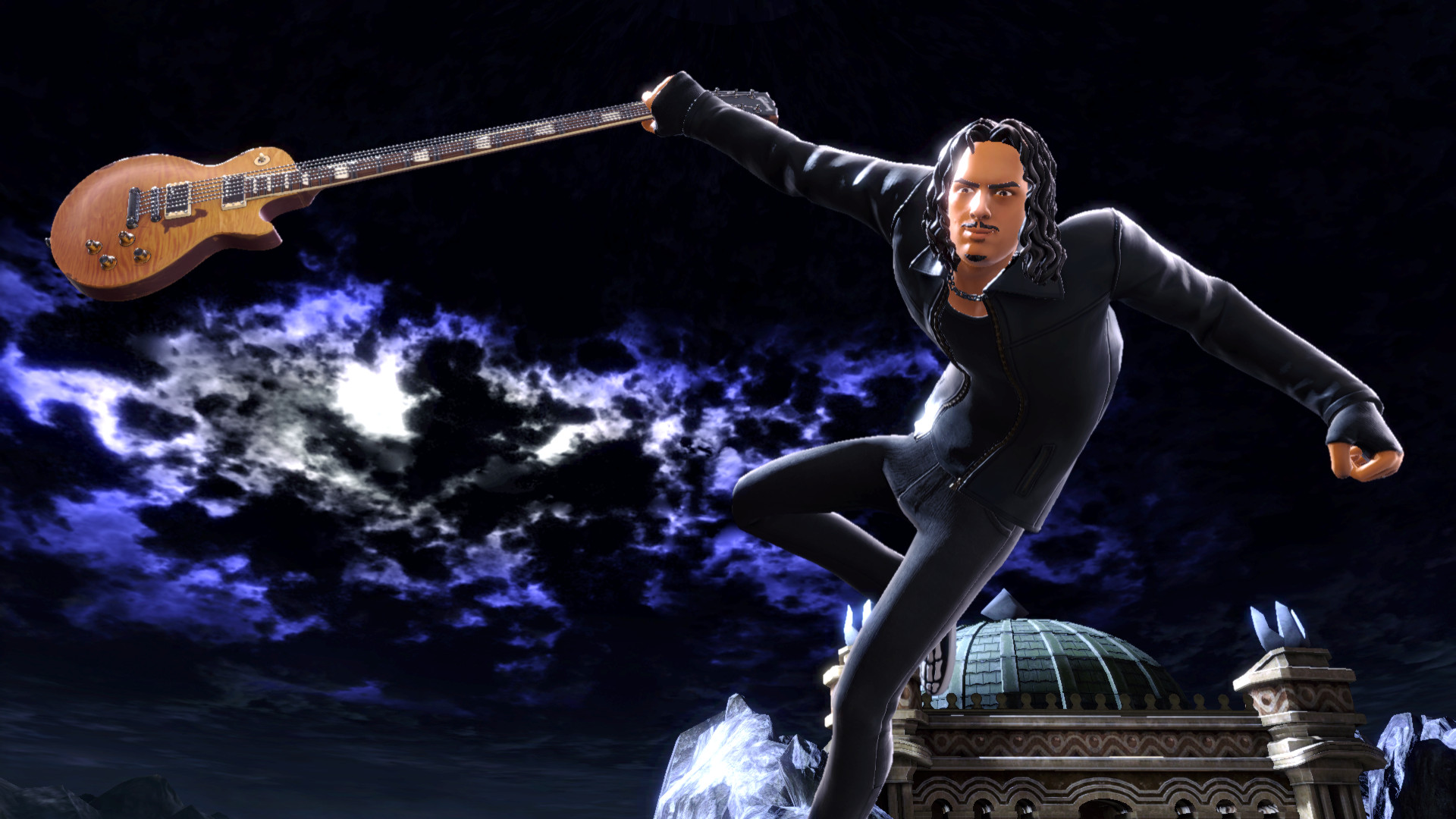 Kirk Hammett (Metallica) Mod for Super Smash Bros. Ultimate | SSBU Mods