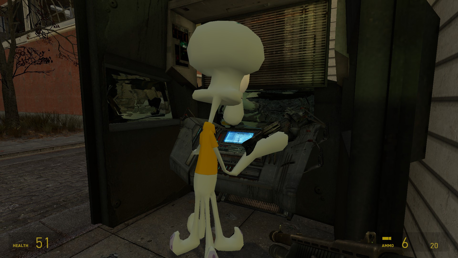 Squidward Barney Mod for Half-Life 2 | HL2 Mods
