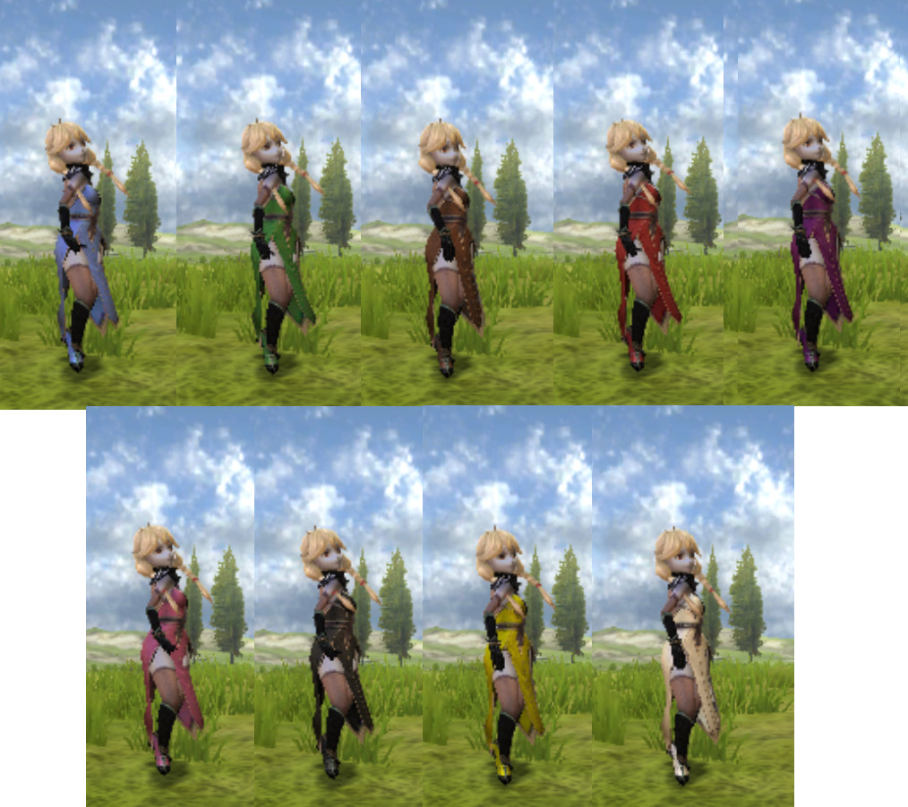 Recoloured textures for Witch and Vestal classes Mod for Fire Emblem ...