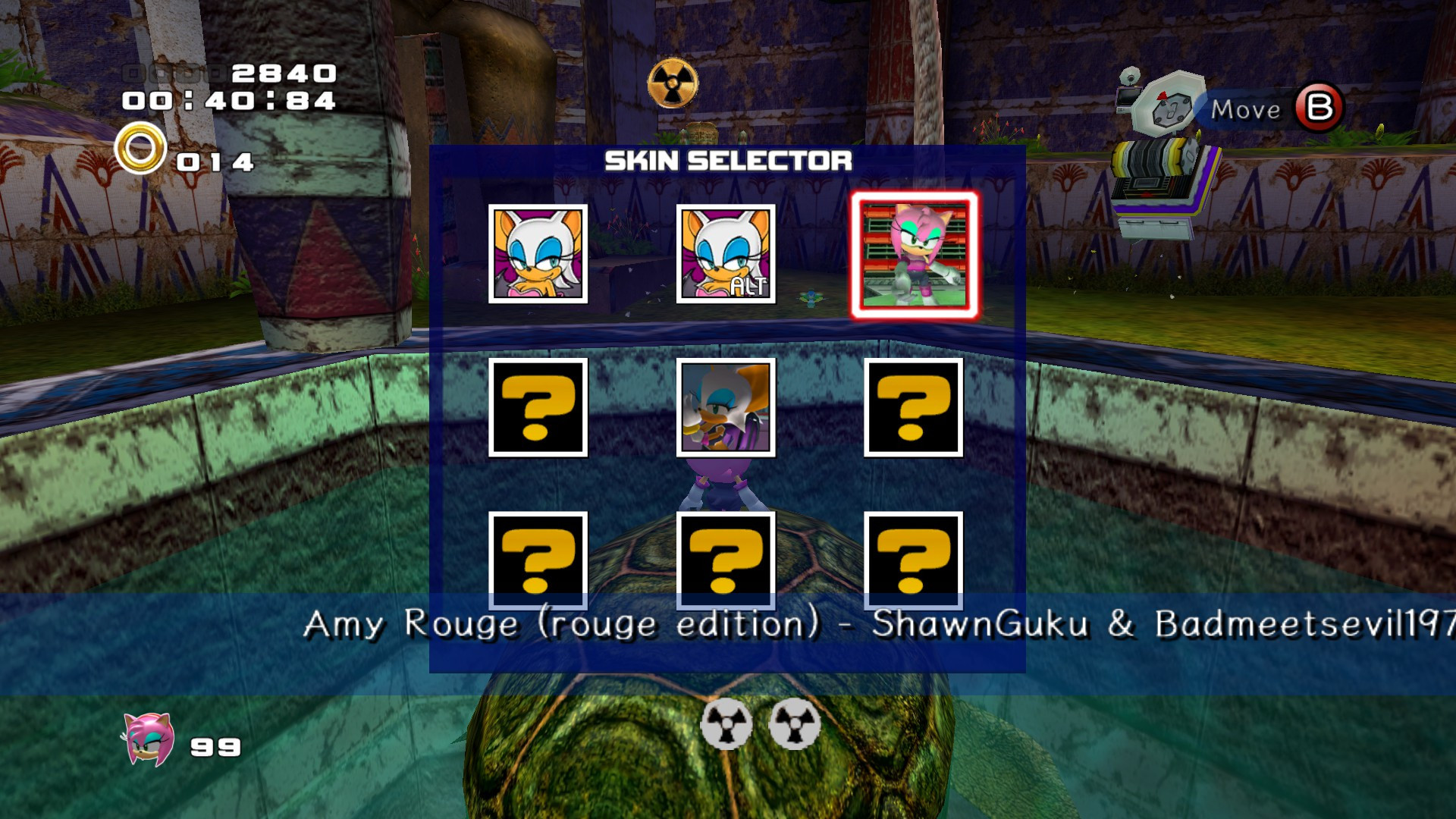 Amy Rouge (rouge edition) Mod for Sonic Adventure 2 | SA2 Mods