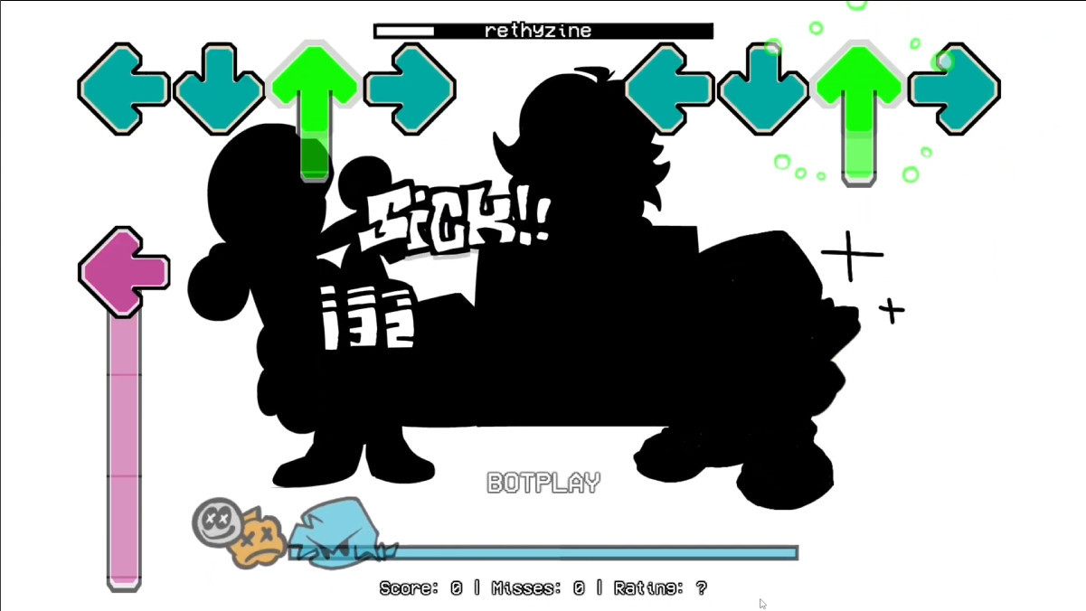 Secret exit V2 act1 fanchart (and rethyzine) Mod for Friday Night ...