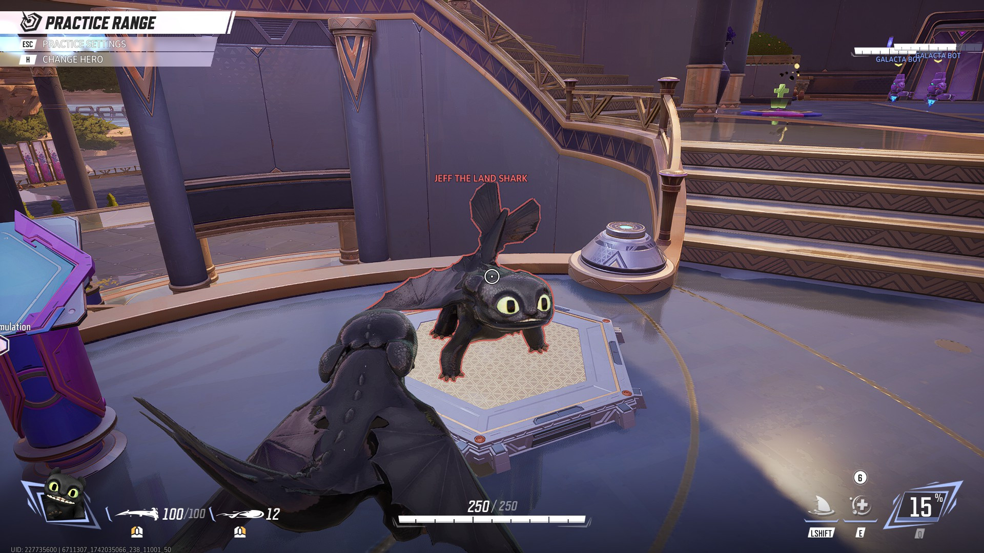 Toothless as Jeff Mod for Marvel Rivals | MR Mods