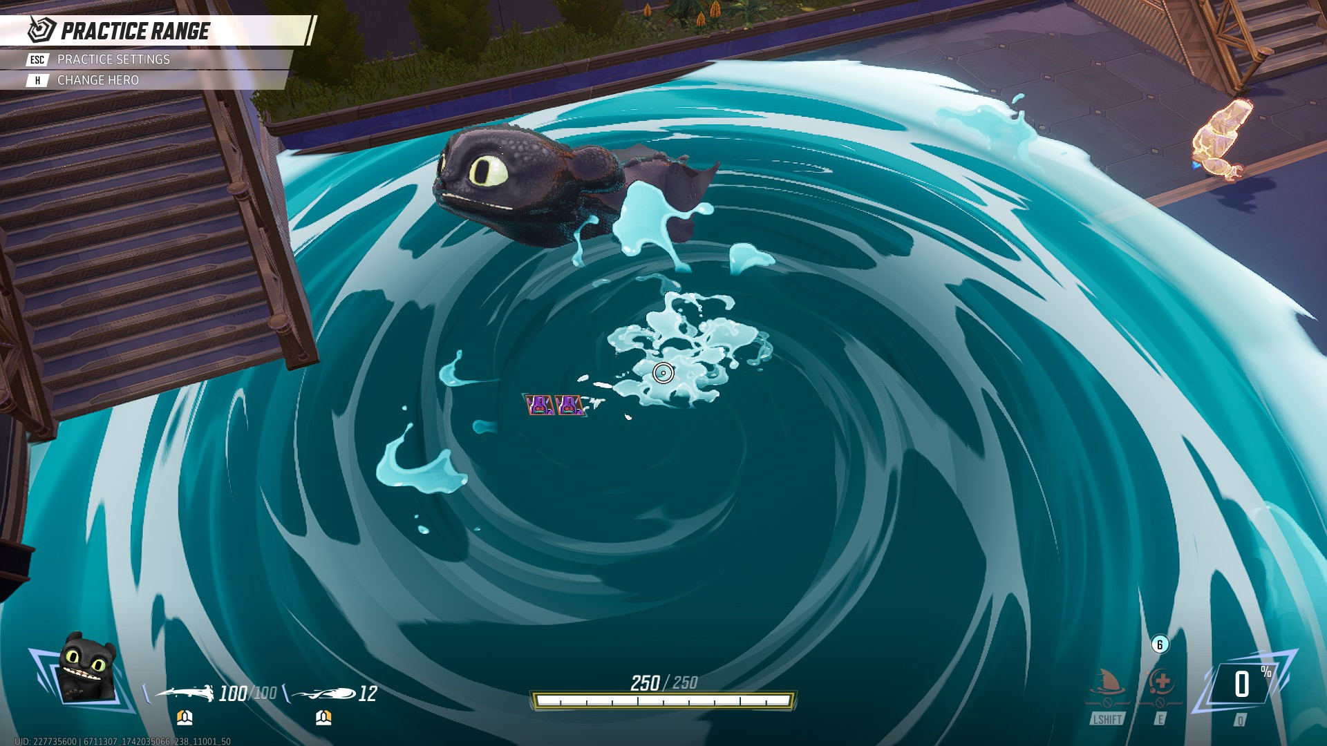 Toothless as Jeff Mod for Marvel Rivals | MR Mods