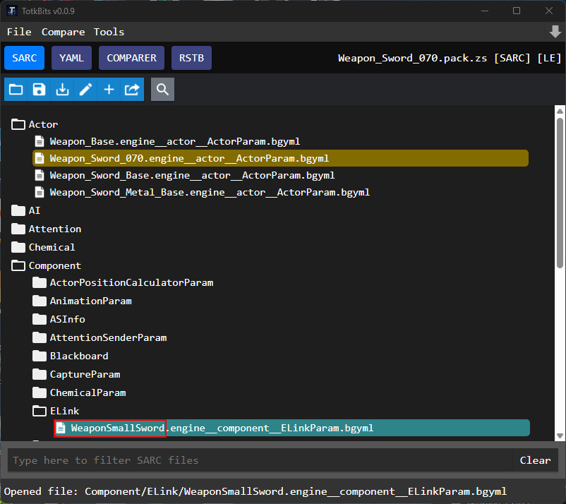 Master Sword (Awakened State) without Glow Effect Mod for The Legend of ...
