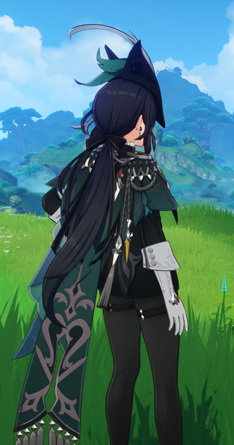 Clorinde concept art recolor (Remake) Mod for Genshin Impact | GI Mods