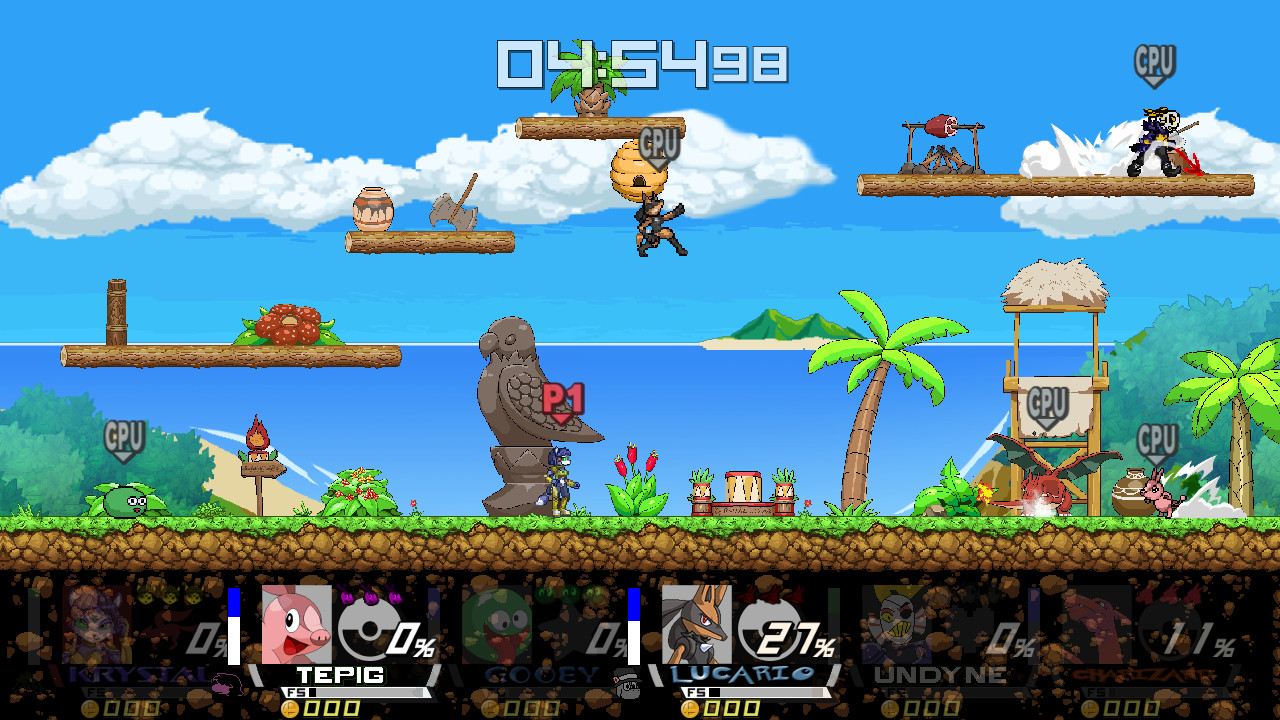 Piglands (Tribal Hunter) [SSBC/CMC+] Mod for Super Smash Bros. Crusade ...