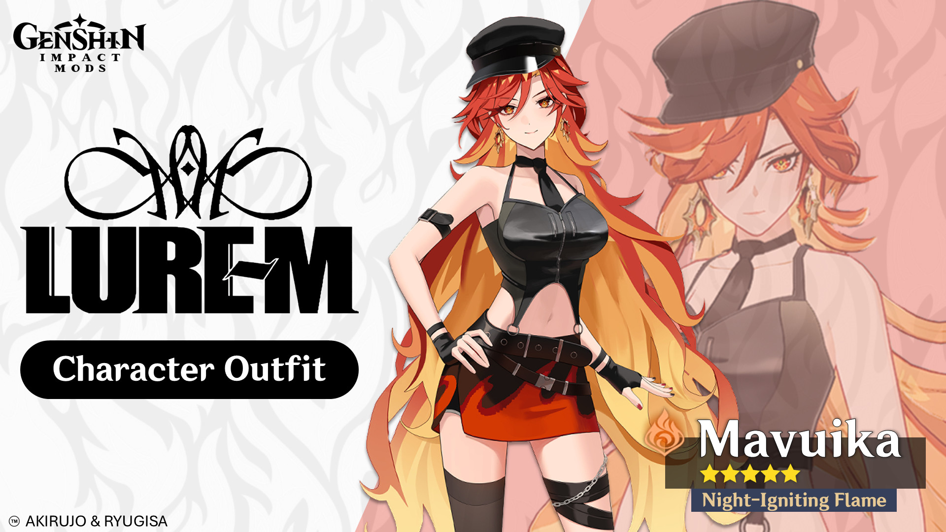 Mavuika LURE-M | HoYoFair Mod for Genshin Impact | GI Mods