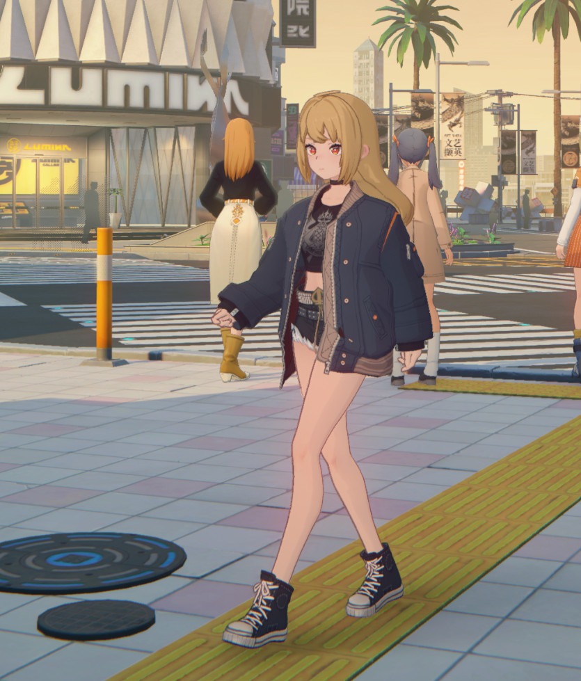 Lucy steals clothes Mod for Zenless Zone Zero | ZZZ Mods