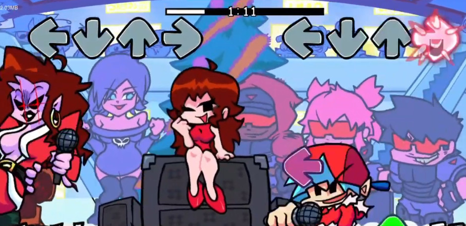 My recreation of gf with fnf assets Mod for Friday Night Funkin' | FNF Mods