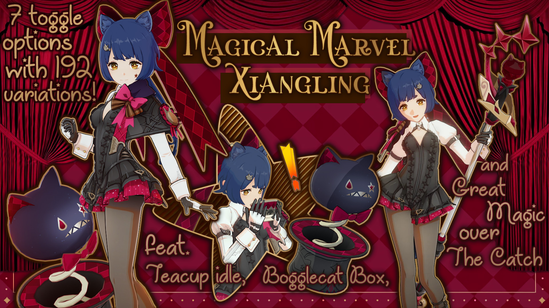 Magical Marvel Xiangling ⋆˚⊹ Mod for Genshin Impact | GI Mods