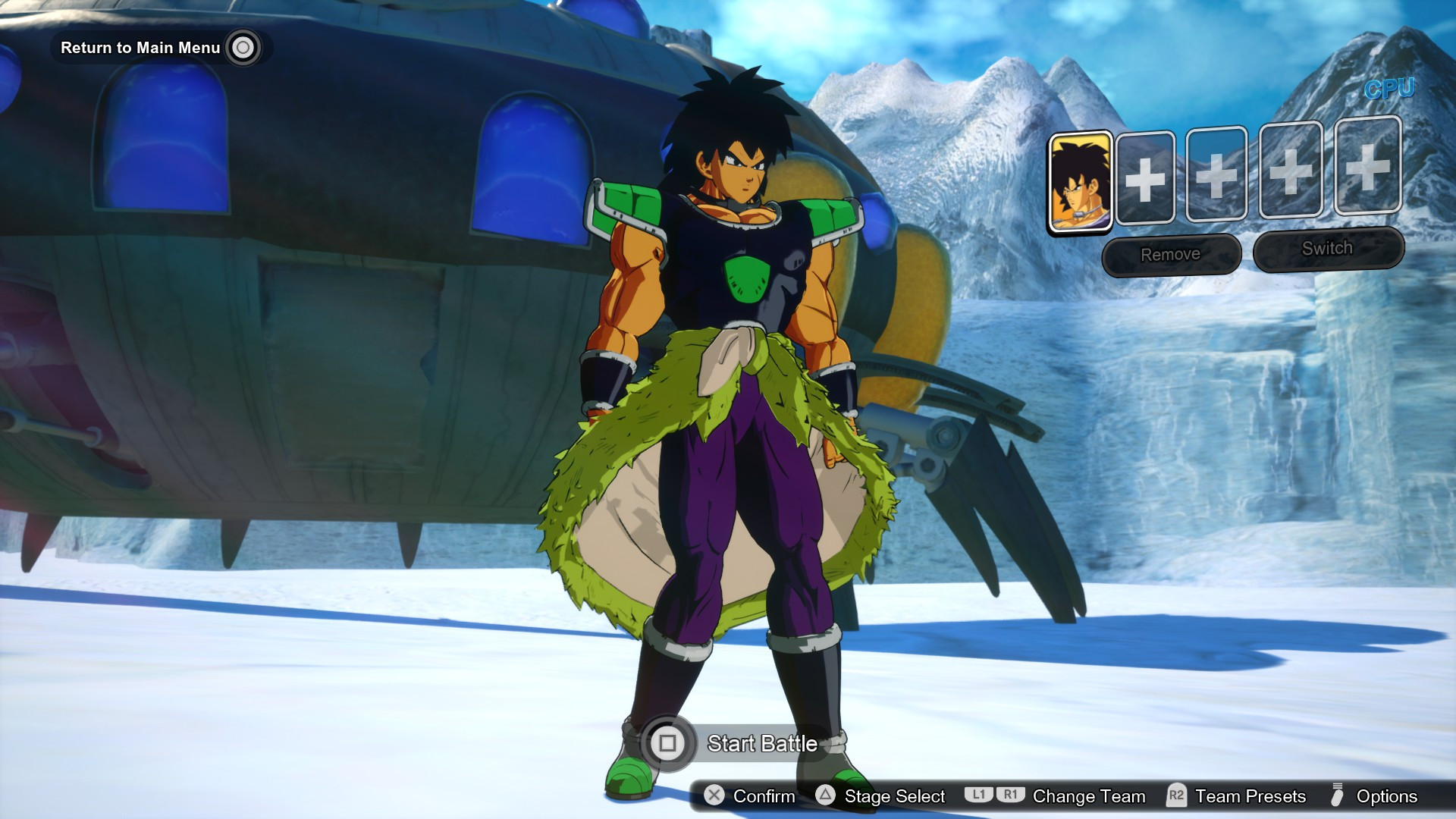 Ice Continent (Super) Mod for Dragon Ball: Sparking! ZERO | DBSZ Mods