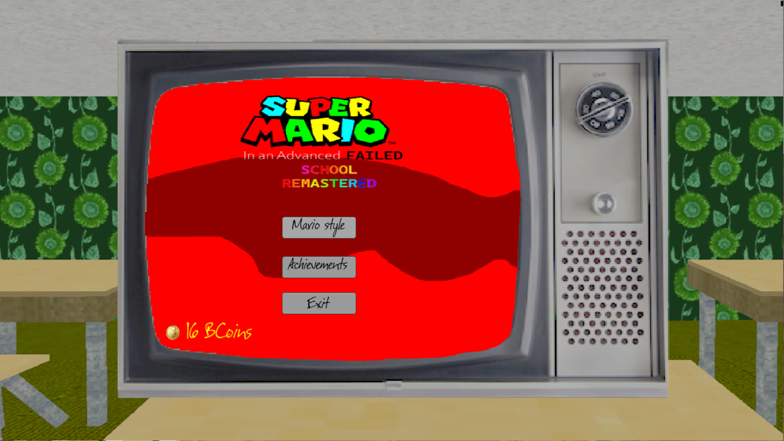 Mario's advanced math - BAEIAFSR mod Mod for Baldi's Basics | Baldi Mods