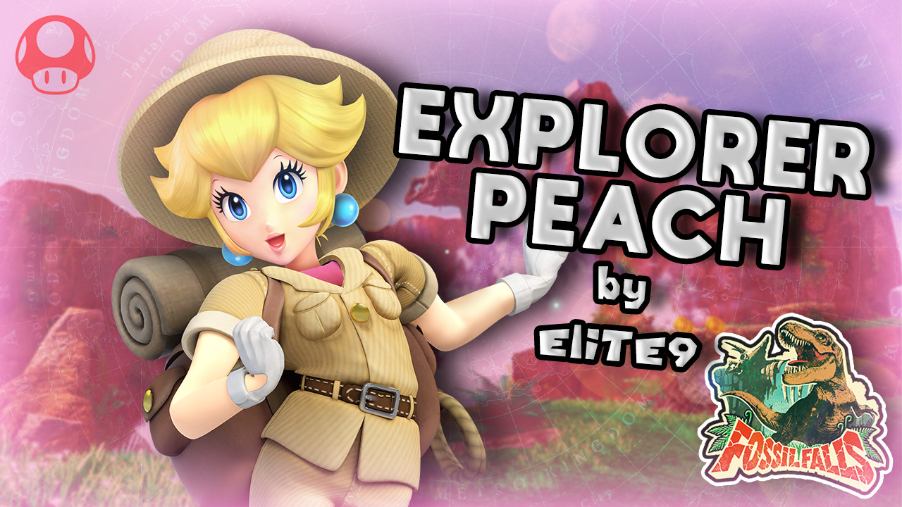 Explorer Peach Mod for Super Smash Bros. Ultimate | SSBU Mods