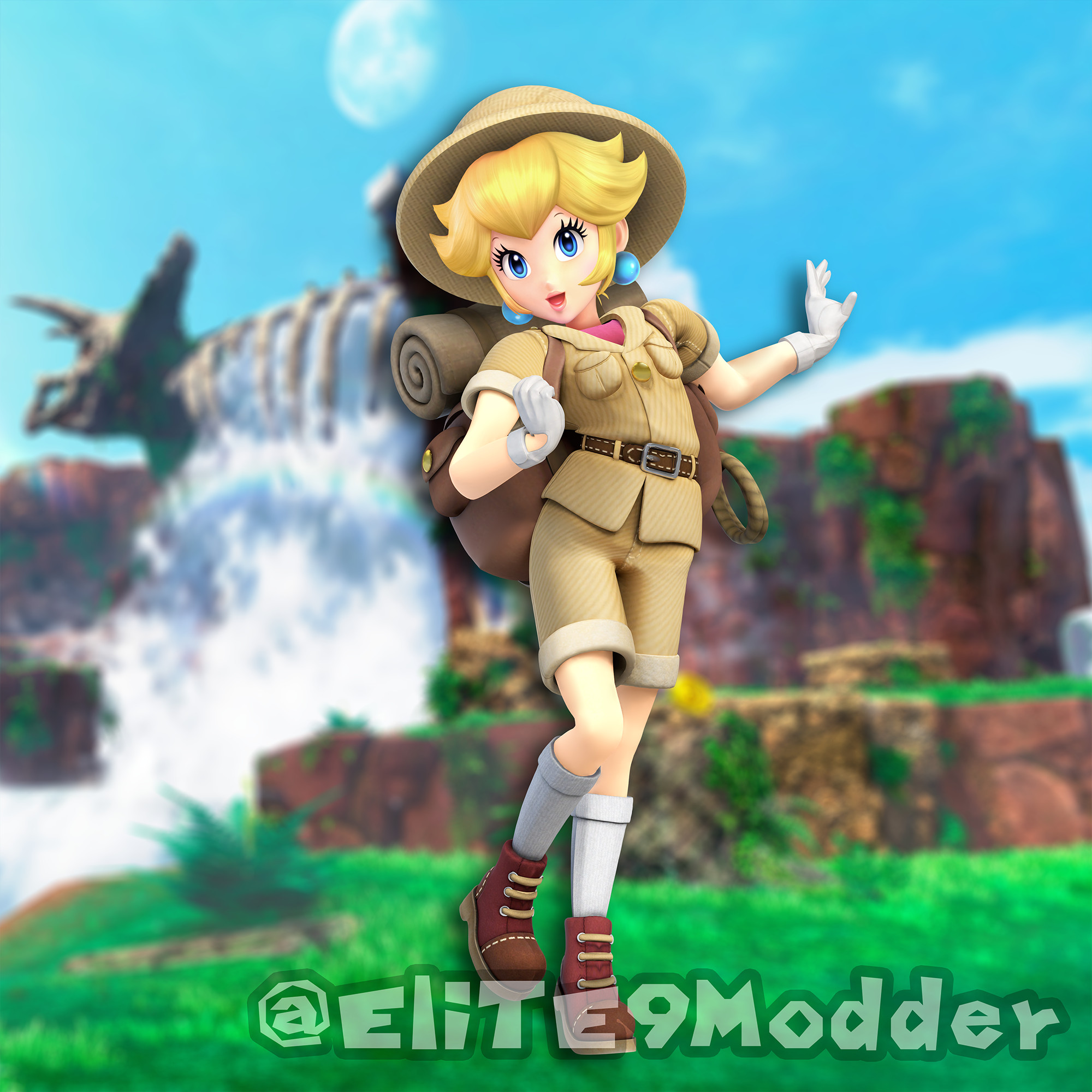Explorer Peach Mod for Super Smash Bros. Ultimate | SSBU Mods
