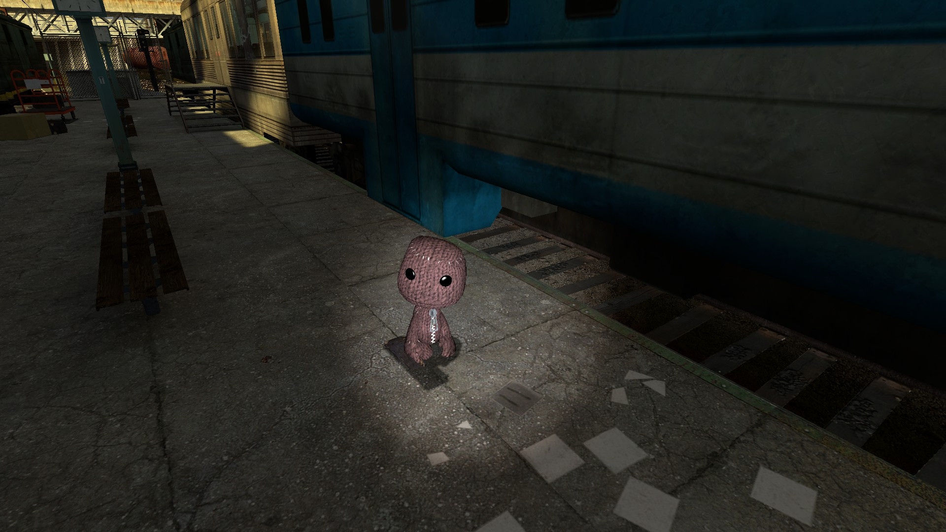 LBP Sackboy Over male_07 Mod for Half-Life 2 | HL2 Mods