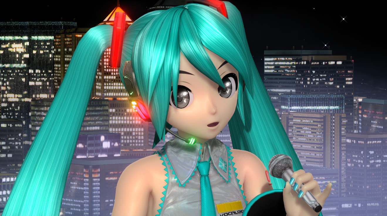 Moving hair clips & Glowing Miku Mod for Hatsune Miku: Project DIVA ...