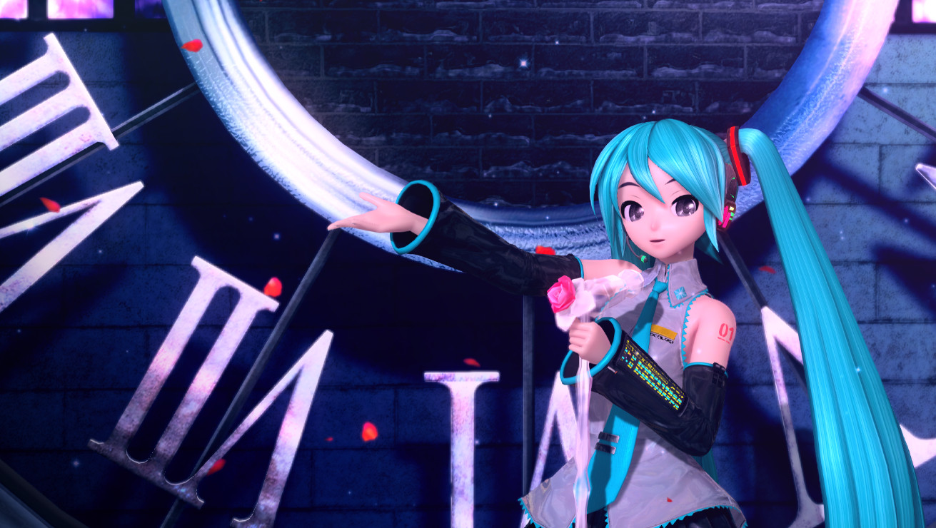 Moving hair clips & Glowing Miku Mod for Hatsune Miku: Project DIVA ...