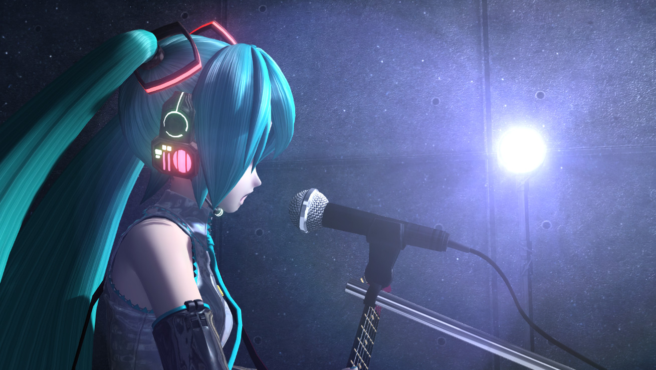 Moving hair clips & Glowing Miku Mod for Hatsune Miku: Project DIVA ...