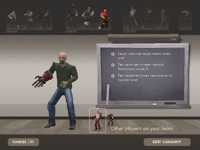 walter white Mod for Team Fortress 2 | TF2 Mods