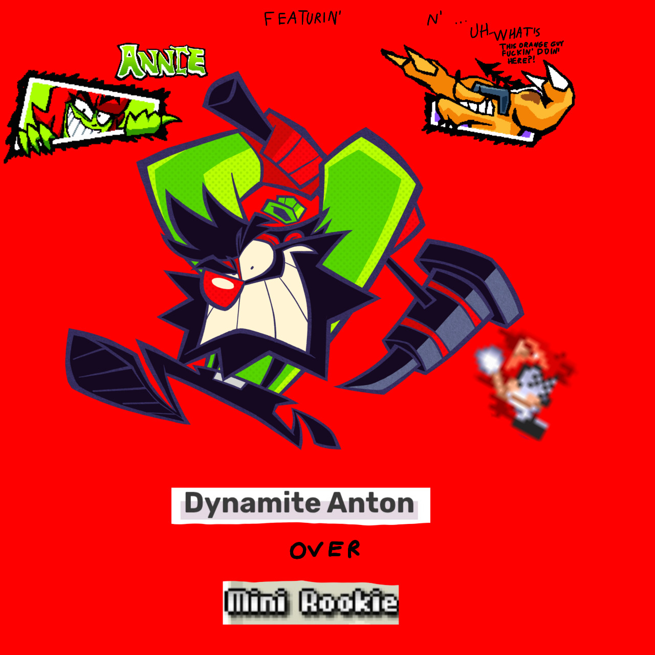UPDATE! Dynamite Anton over Mini Rookie Mod for Sonic 3 A.I.R. | S3AIR Mods