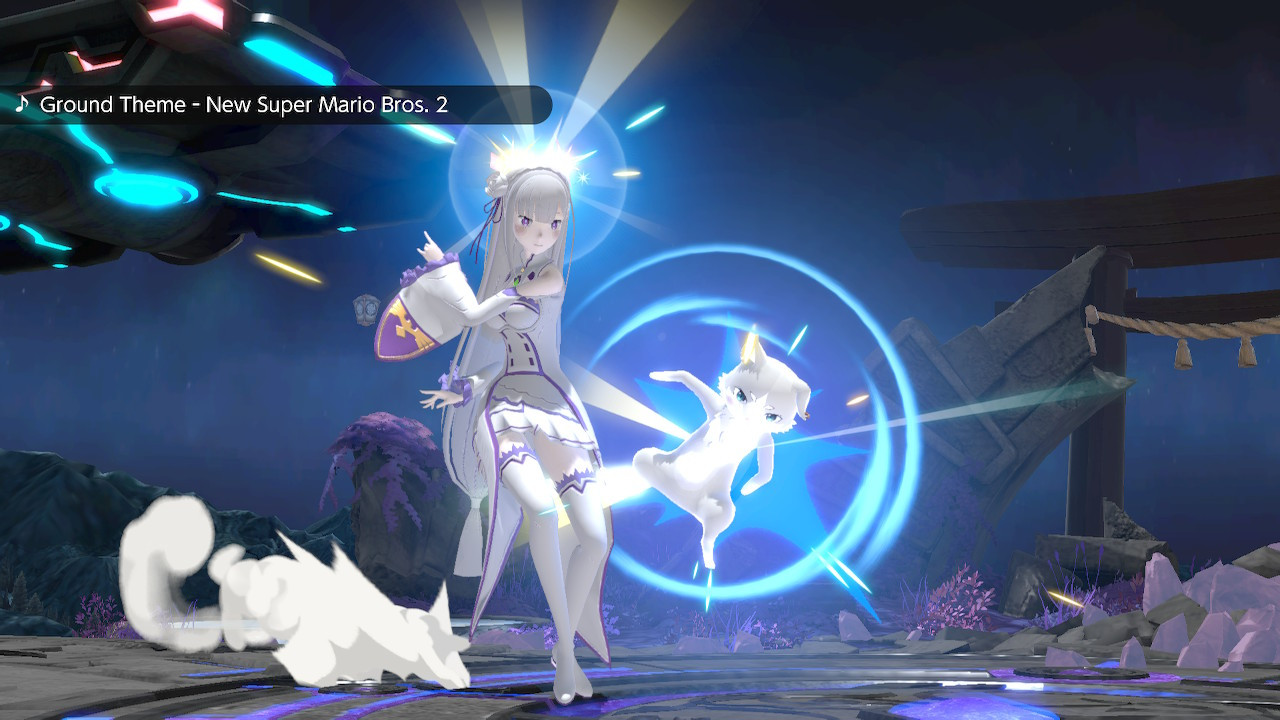 Emilia and Puck over Rosalina and Luma Mod for Super Smash Bros ...