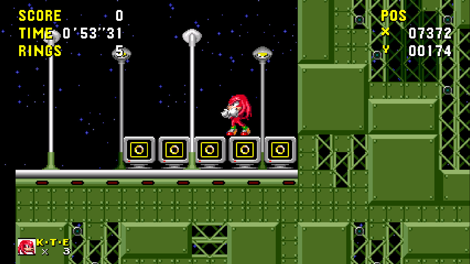 Flat HUD + Original Objects Mod for Sonic the Hedgehog Forever | S1F Mods