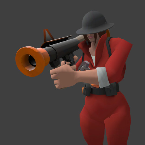 Female Soldier player(unfinished) Mod for Team Fortress 2 | TF2 Mods